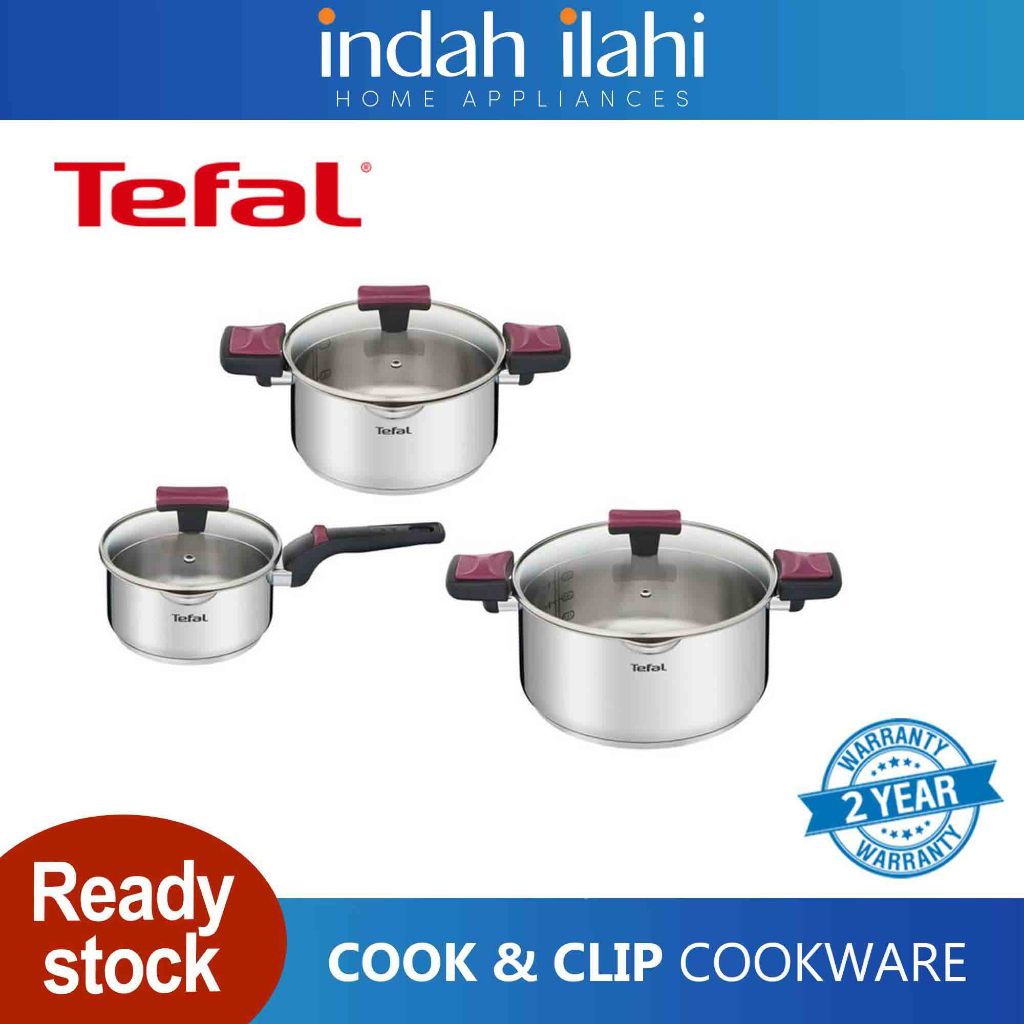 Tefal Cook & Clip 6-Piece Set G723S6 G723S674 | Shopee Malaysia