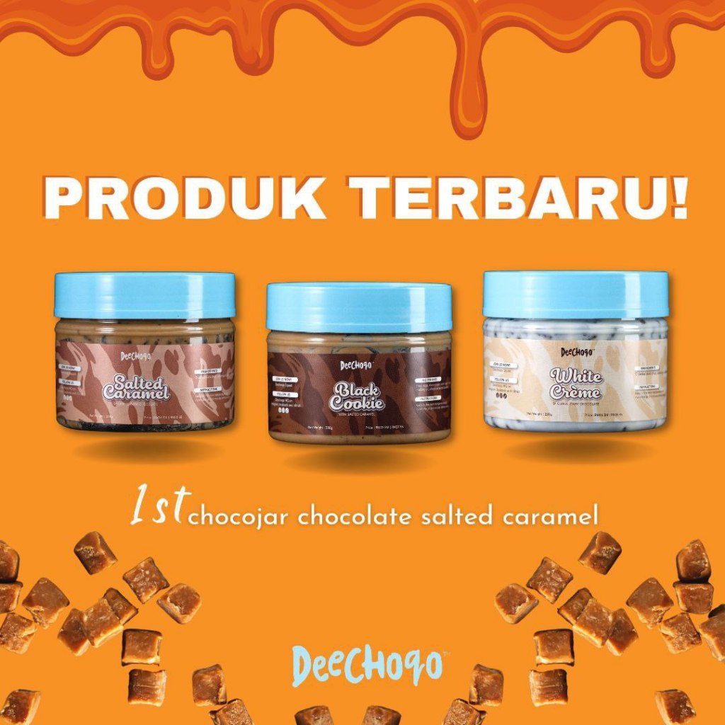 1ST IN MALAYSIA VIRAL CHOCOJAR DEECHOQO (CARAMEL EDITION) | Shopee Malaysia