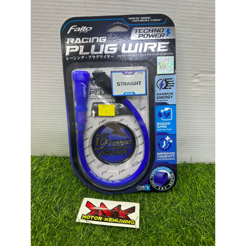 FAITO RACING PLUG CABLE 135LC Y15 Y16 FZ150 RACING PLUG WIRE | Shopee ...