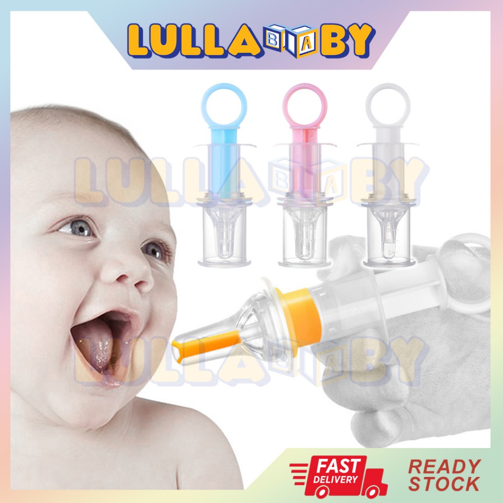 🔥READY STOCK🔥Baby Anti-Choke Syringe Food Grade Silicone Pacifier Baby ...