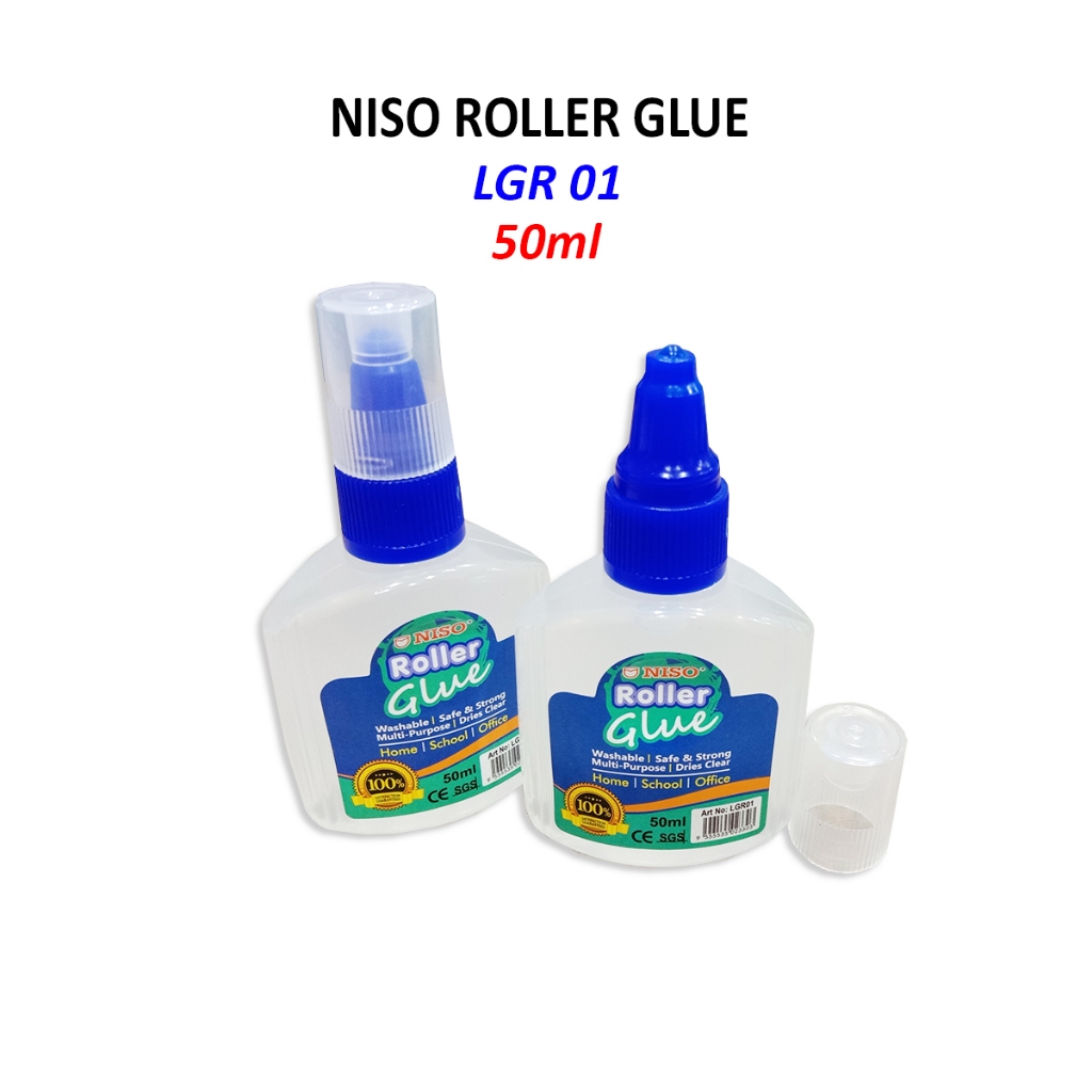 NISO Roller Glue 50ml LGR01 - RM8.10/pck (6pcs per pck) | Shopee Malaysia