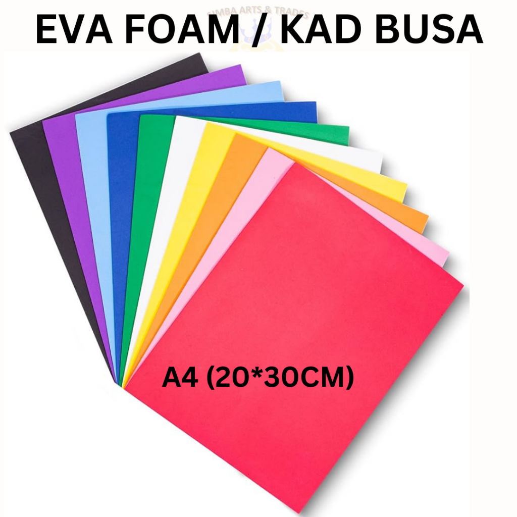 A4 EVA FOAM / KAD BUSA | Shopee Malaysia