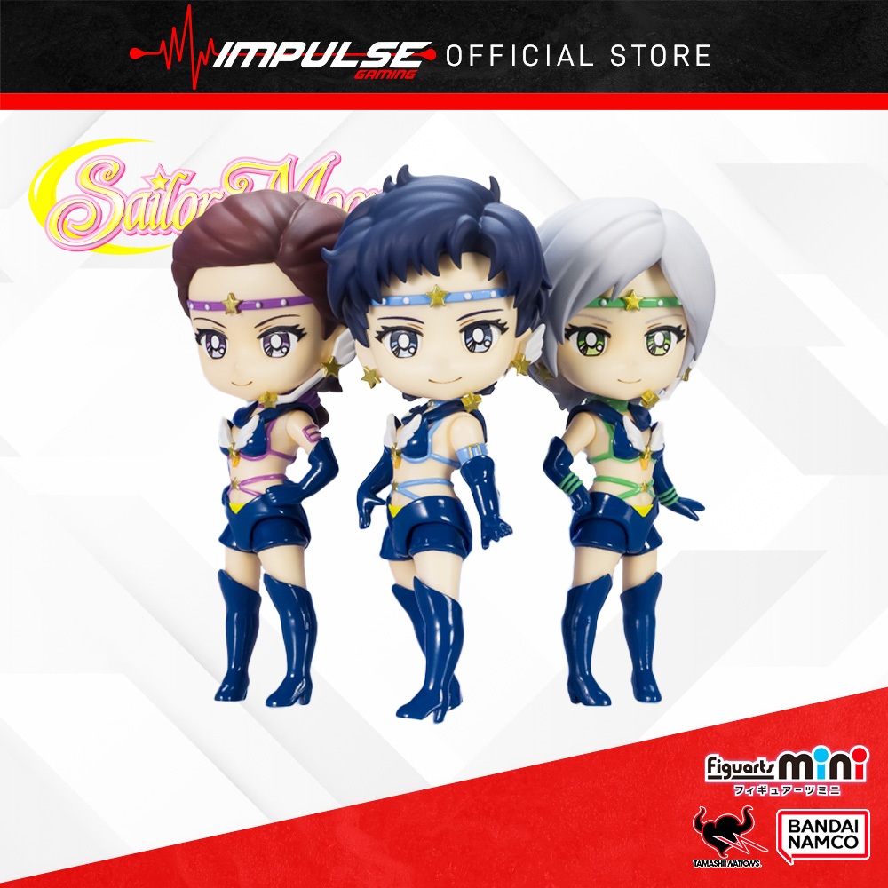 Bandai Tamashii Nations Figuarts Mini Sailor Star Fighter / Healer ...