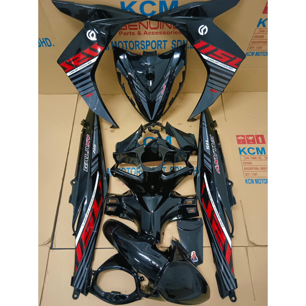 COVERSET SYM SPORT BONUS 110 BATMAN EDITION | Shopee Malaysia