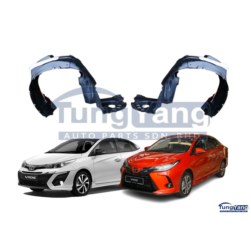 TOYOTA VIOS 2019 - 2021 FRONT FENDER LINER / DAUN PISANG TOYOTA VIOS ...