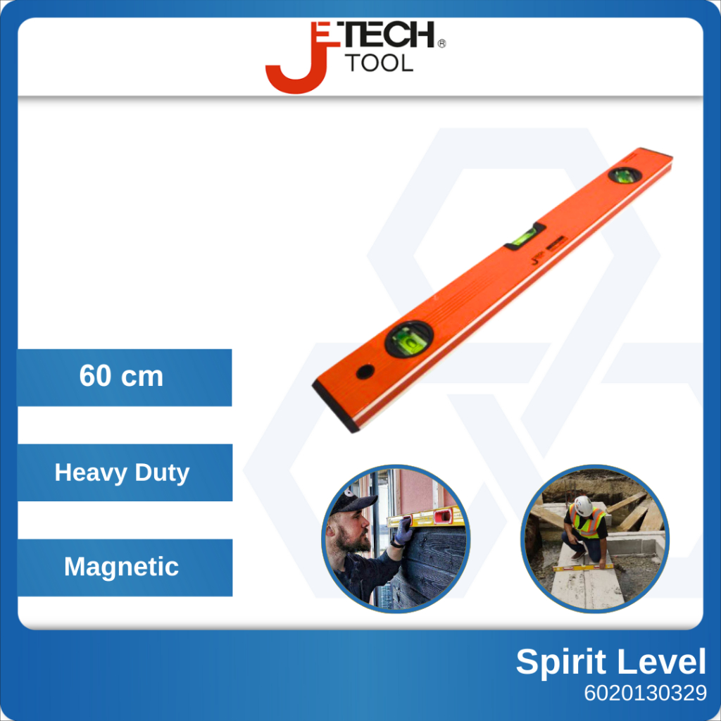 JETECH LVM-600H Heavy Duty Magnetic Spirit Level 60 cm | Shopee Malaysia