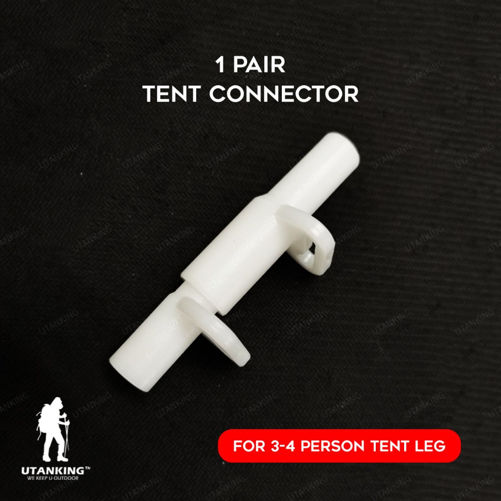 UtanKing™ 1 Pair Tent Connector Spare Part 5.5mm Plastic Tent Leg ...