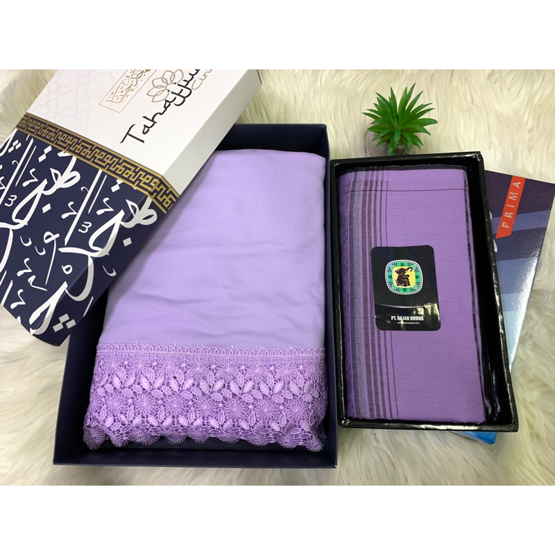 SET KAHWIN CINTA( Telekung + Box + Kain Pelikat random) | Shopee Malaysia