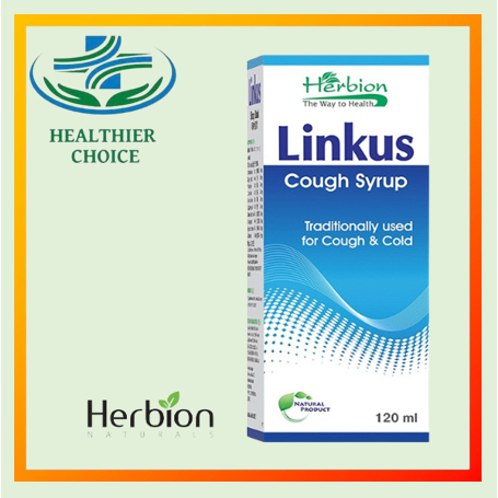 Herbion Linkus Cough Syrup with Adhatoda Vasica and Glycyrrhiza Glabra ...