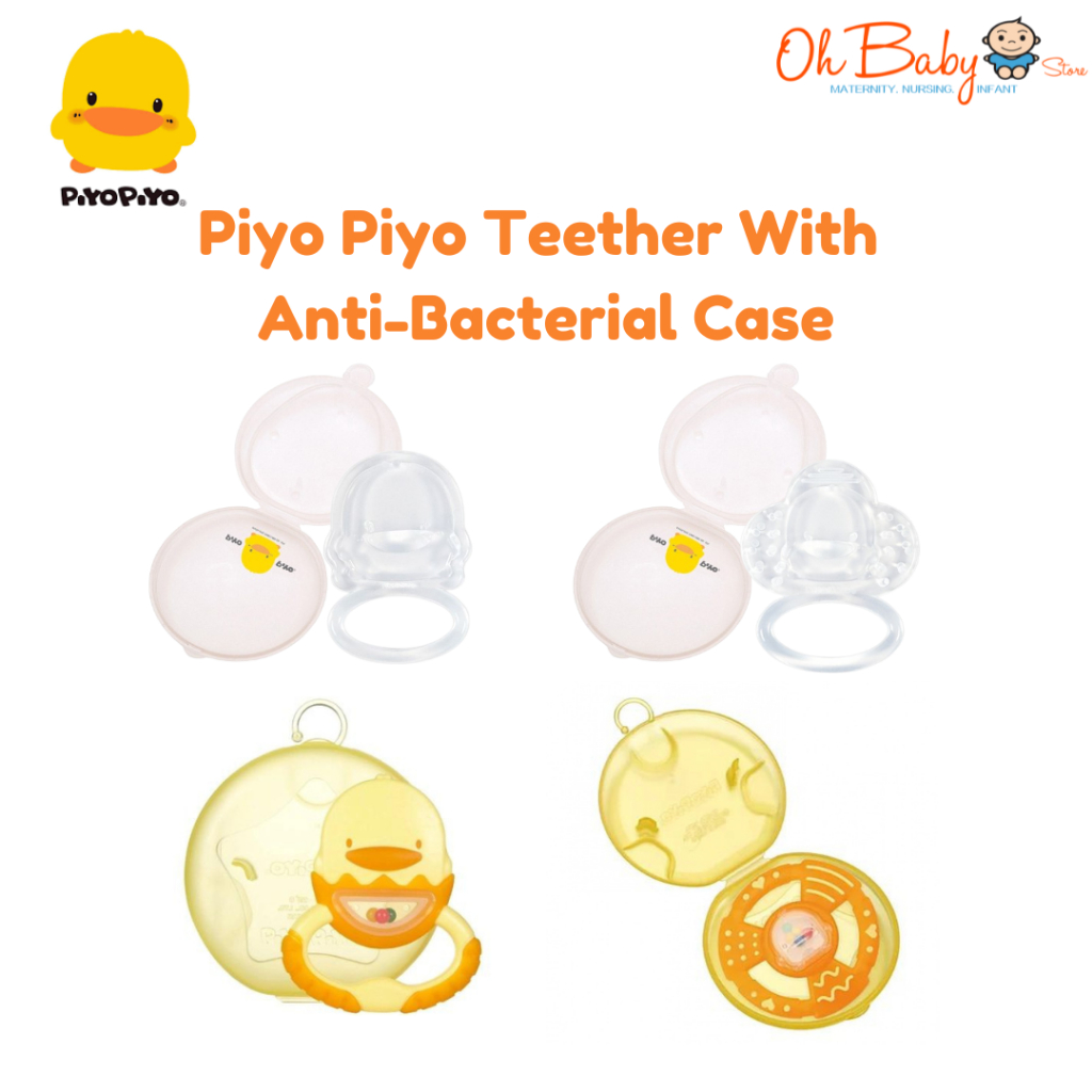 Piyo Piyo Teether With Anti-Bacterial Case | Shopee Malaysia