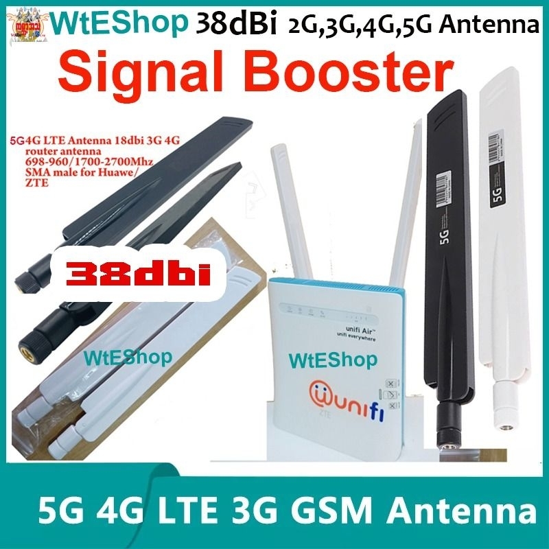 Antenna ZTE/HUAWEI/TP-LINK 5g,4G LTE Antenna 38dbi 3G 4G 5G router ...