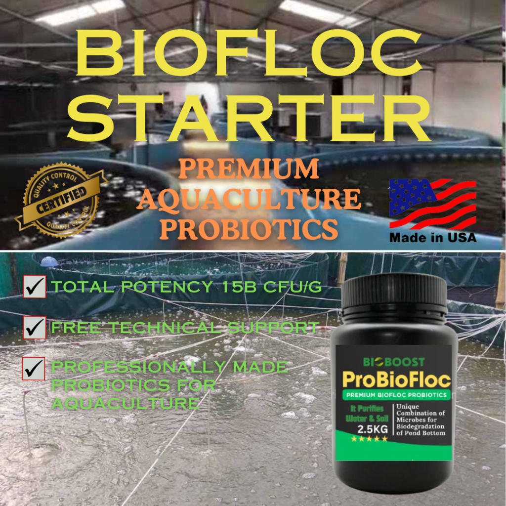 Biofloc Starter Probiotics for Aquaculture Shrimp and Fish Farming Probiotik Bioflok Unggul ...