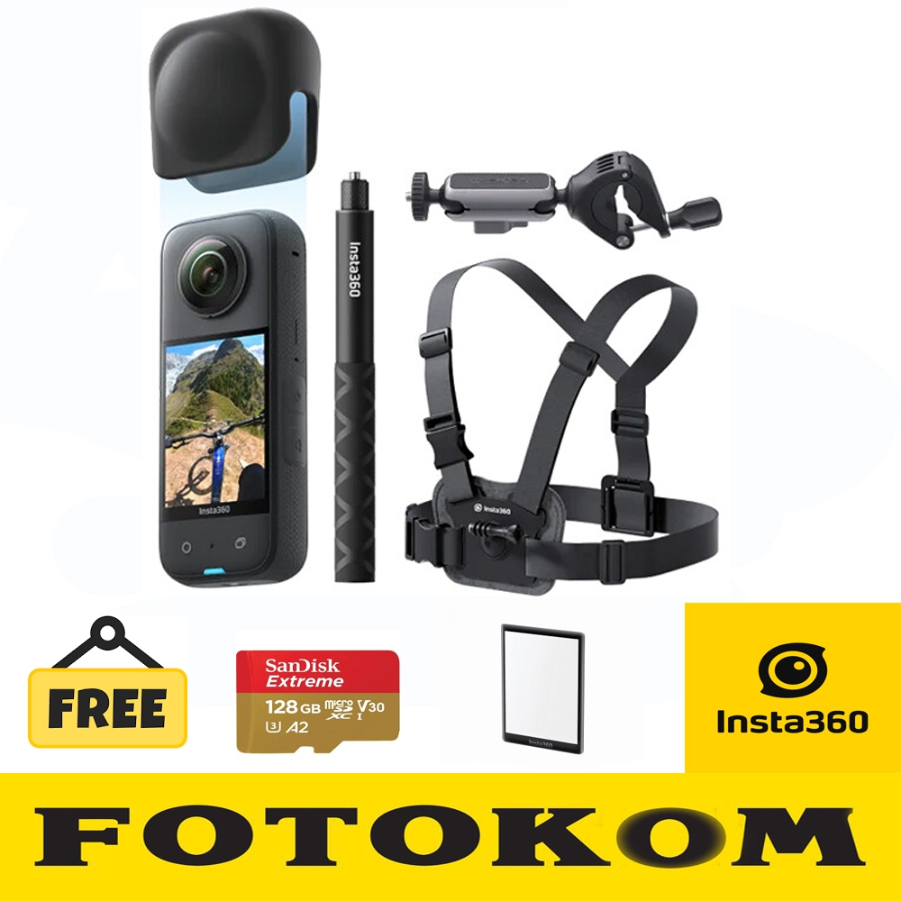 Insta360 X3 360° Camera Bike Kit | Shopee Malaysia