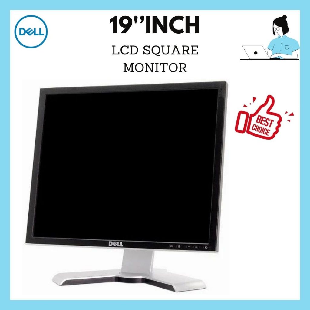LCD MONITOR 19''INCH SQUARE DELL 1908FPT | Shopee Malaysia