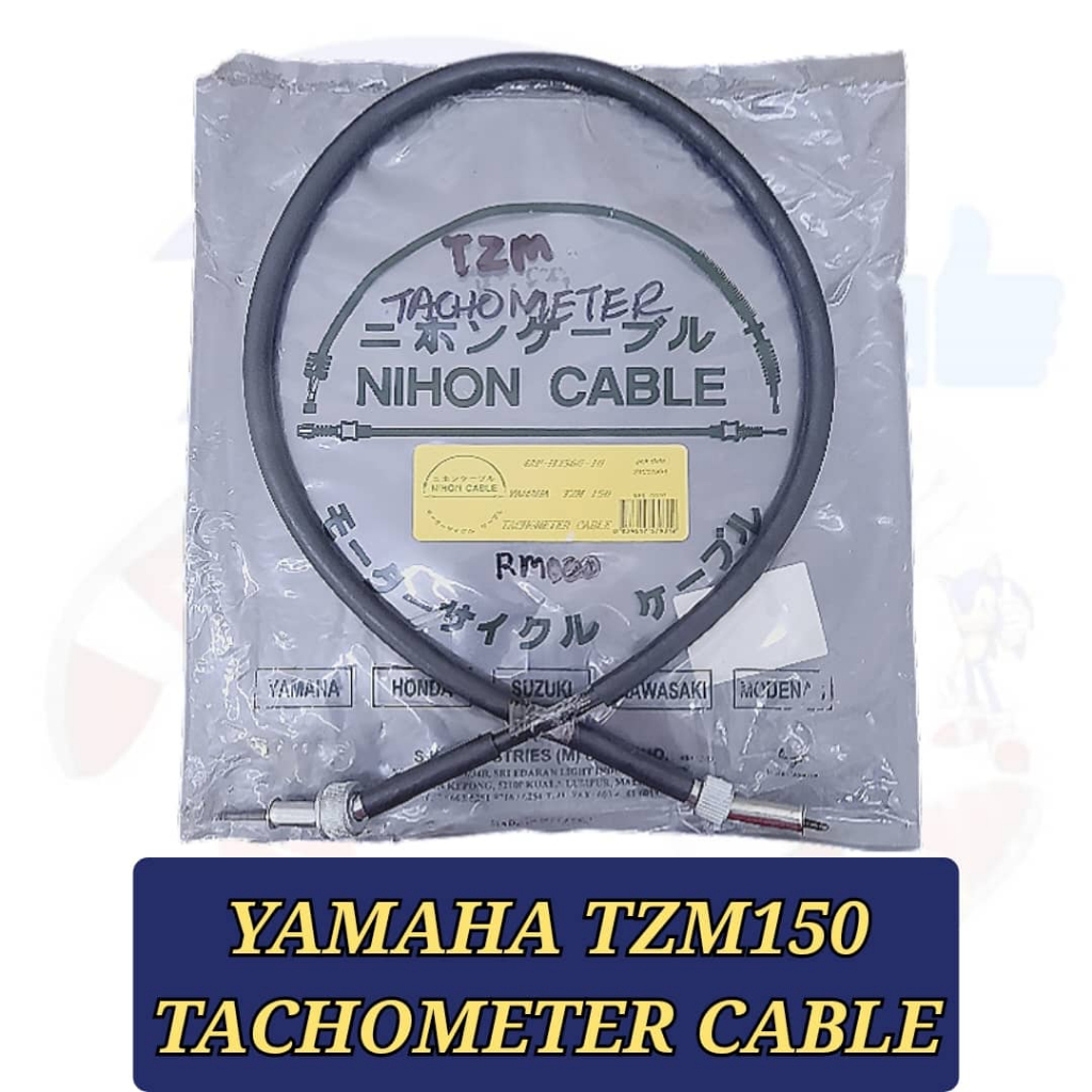 100% ORIGINAL NIHON SK YAMAHA TZM / TZM 150 / TZM150 TACHOMETER CABLE ...