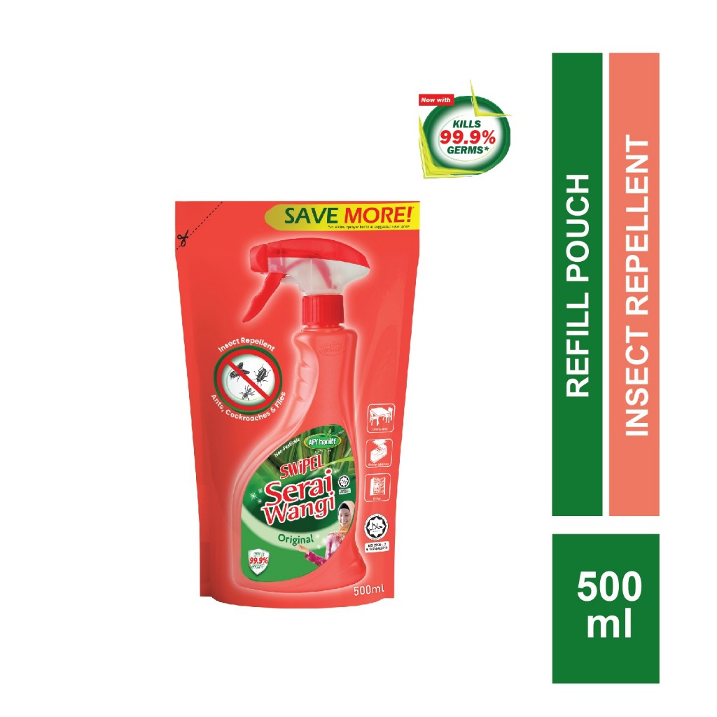 SWiPEL® Serai Wangi Refill Pouch 500ML | Shopee Malaysia