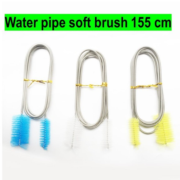 Water pipe cleaning brush fish tank inlet and outlet spring bristle ...