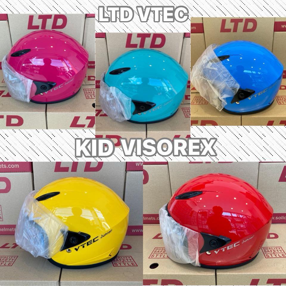 LTD Vtec Junior Helmet Budak Helmet (Topi Keledar budak Children Helmet ...