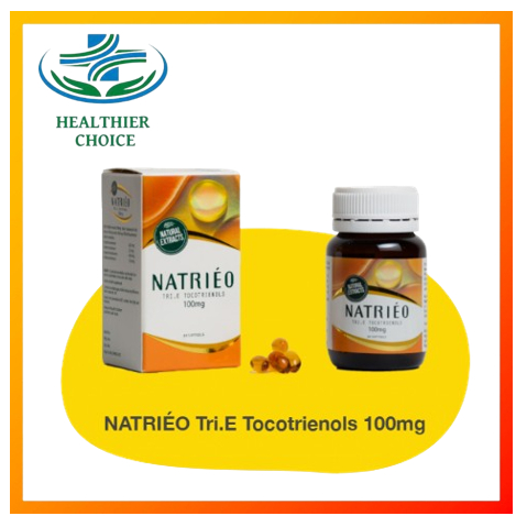 Natrieo Tri E Tocotrienols 100mg Vitamin E (exp: 01/26) | Shopee Malaysia