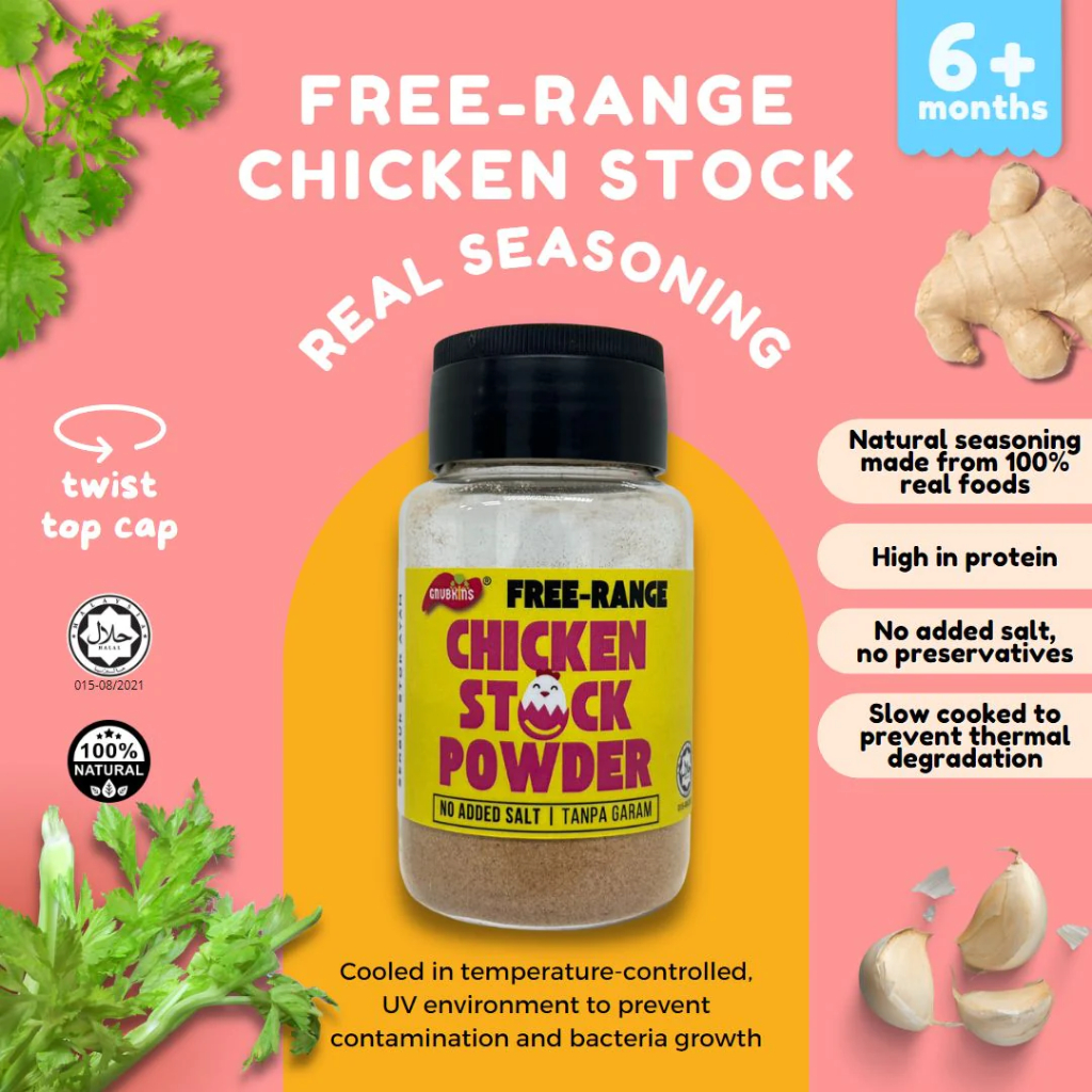GNUBKINS CHICKEN STOCK & ANCHOVY POWDER | Shopee Malaysia