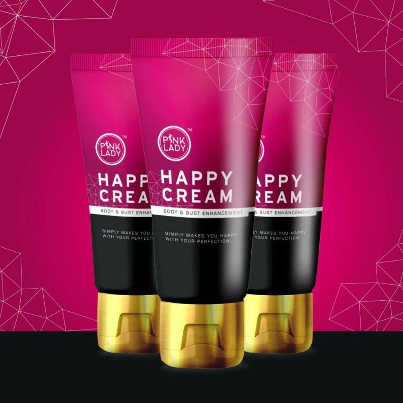 PINK LADY HAPPY CREAM BODY & BUST ENHANCEMENT | Shopee Malaysia