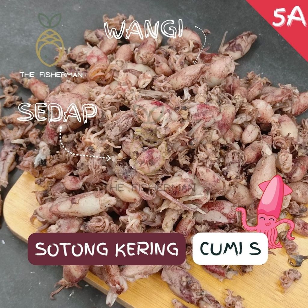 🔥 Baby Sotong Cumi Kering 1kg Dried Sotong Sambal Cumi Cumi Sotong ...