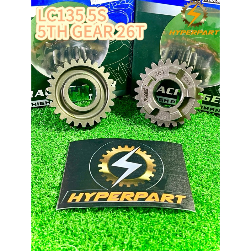 NLK PERFORMANCE RACING GEAR BOX GEAR 5TH 26T MADE IN TAIWAN YAMAHA LC135 5S | Shopee Malaysia