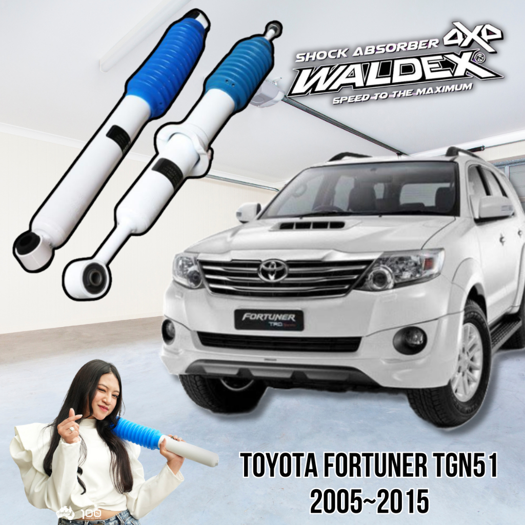 TOYOTA FORTUNER TGN51 4X4 - WALDEX HEAVY-DUTY GAS ABSORBER SUPREME 34C ...
