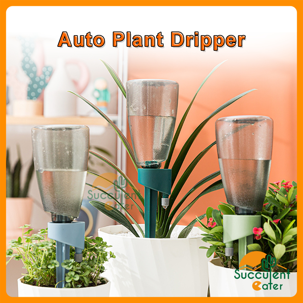 Auto Plant Dripper (No Bottle) Drip Irrigation Self Watering Slow for ...