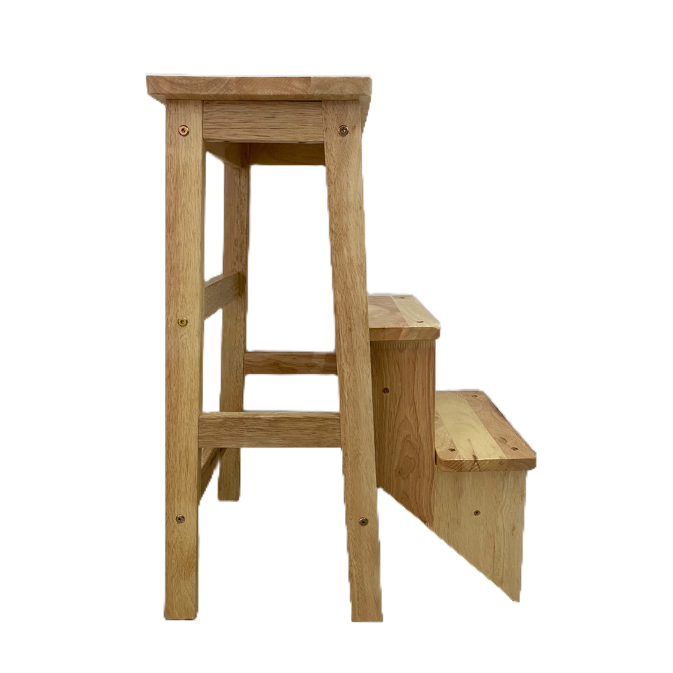 ROAM 73cm Height BEKVAM Ruberwood Foldable Step Chair Ladder Chair 梯椅 ...