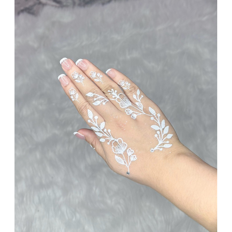 ⚡️24 HOURS LOCAL SHIP⚡️[FREE DIAMONDS] 50 EXCLUSIVE DESIGN Sticker Inai ...