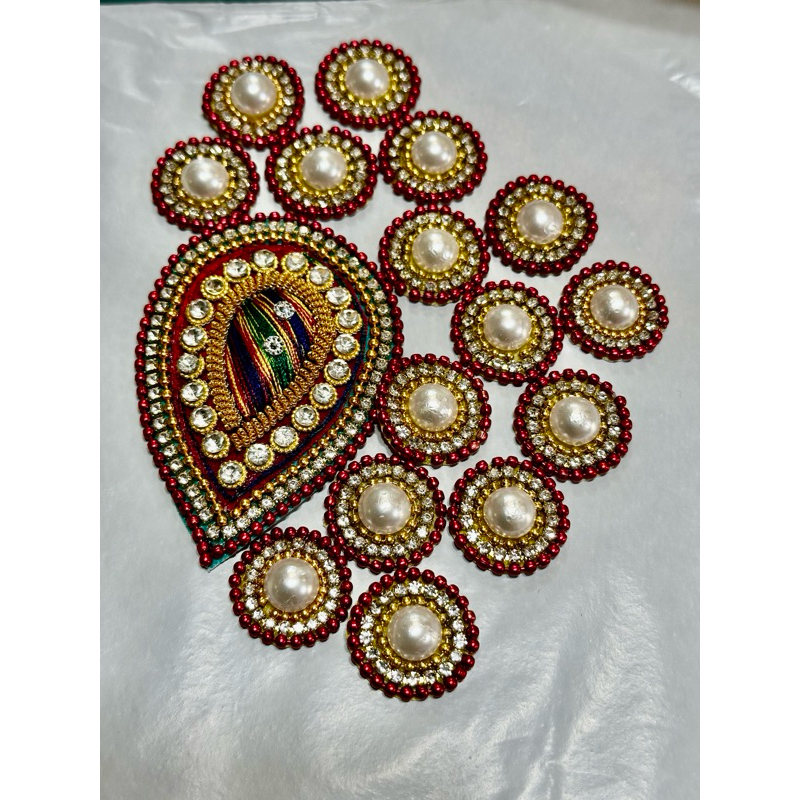 Rhinestone patch B(1 big patch 15small patches. | Shopee Malaysia
