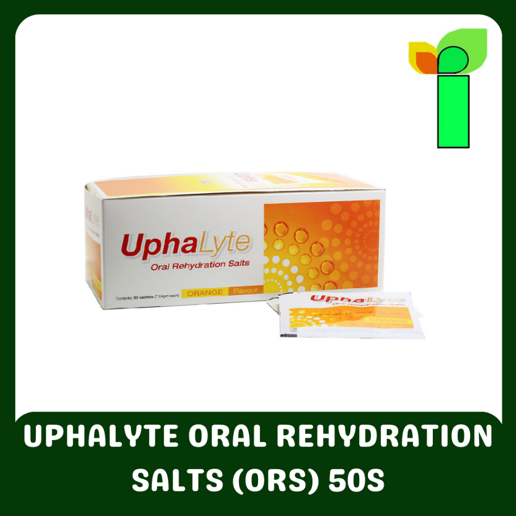 Uphalyte Orange Oral Rehydration Salts (ORS) 50s | Shopee Malaysia