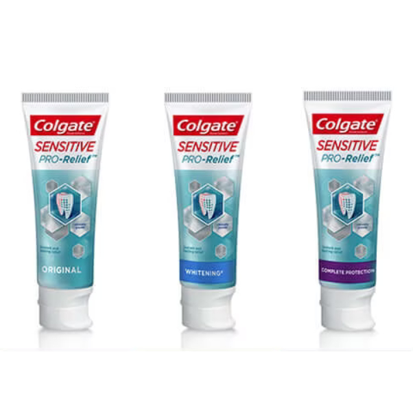Colgate Sensitive Pro-Relief Original Whitening Complete Protection ...