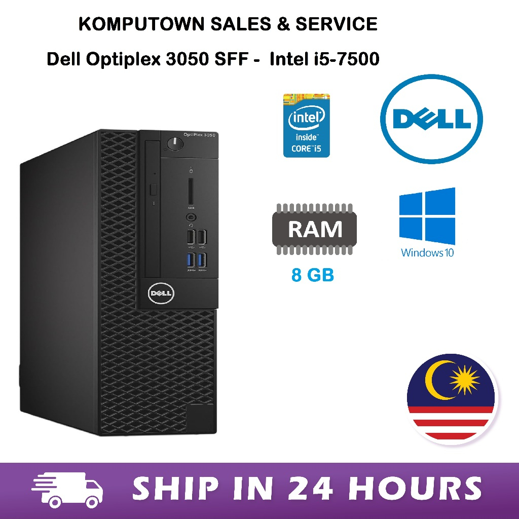 Dell Optiplex 5050 SFF - Intel i5-7500 (7th Gen) 3.40GHz - Home ...