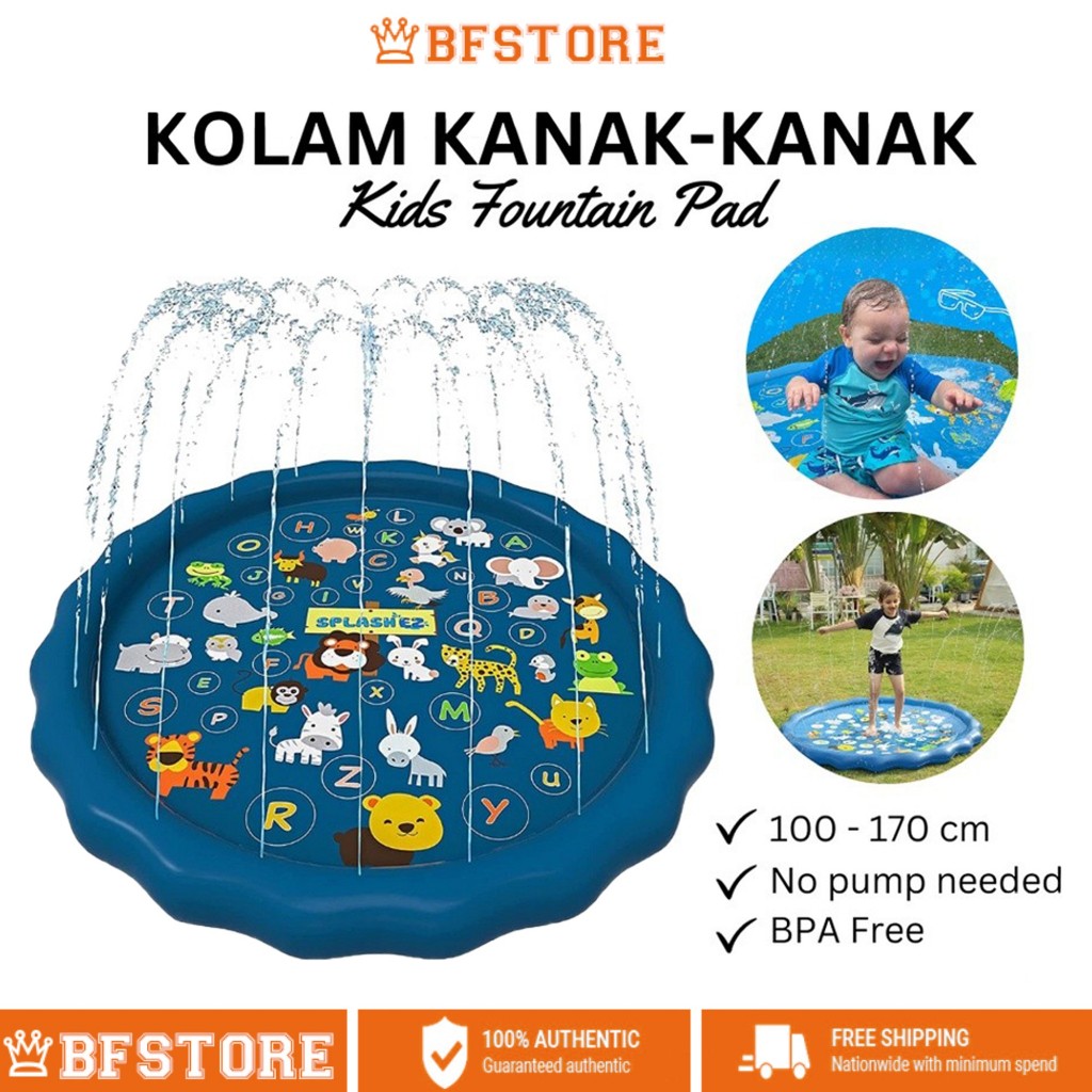 Ready Stock Fountain Pad Sprinkler Outdoor Fountain Pad Fun Playmat ...