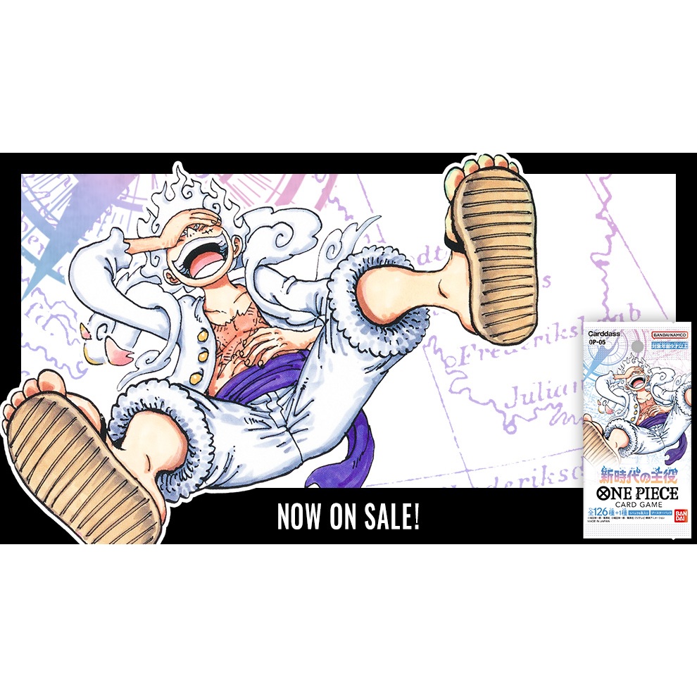 One piece (op 05) card packed new seal item OP 05 card loose pack ...