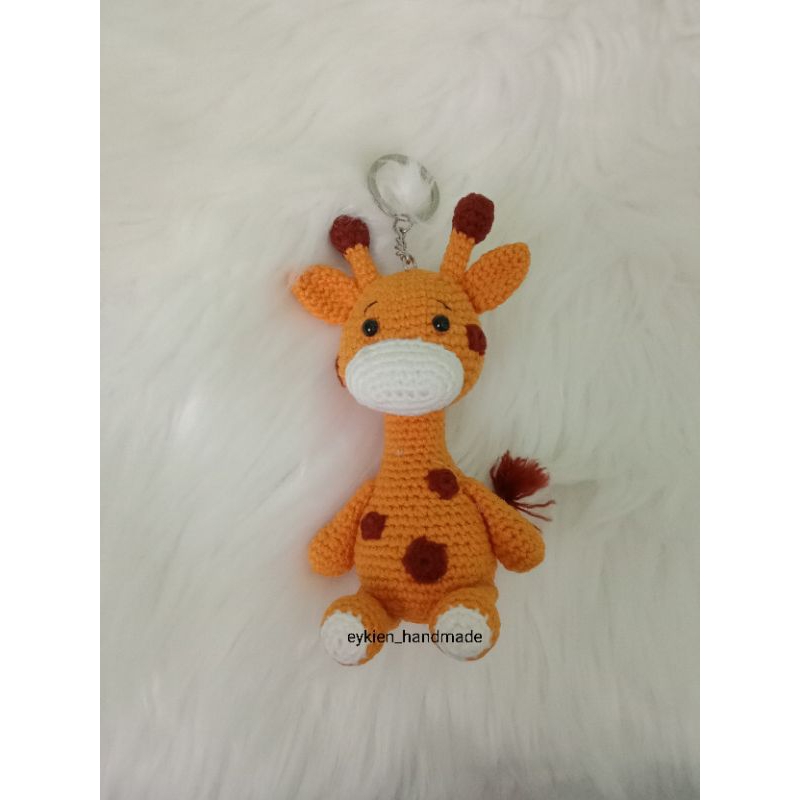 Handmade Crochet Amigurumi Giraffe Patung Zirafah Kait### | Shopee Malaysia