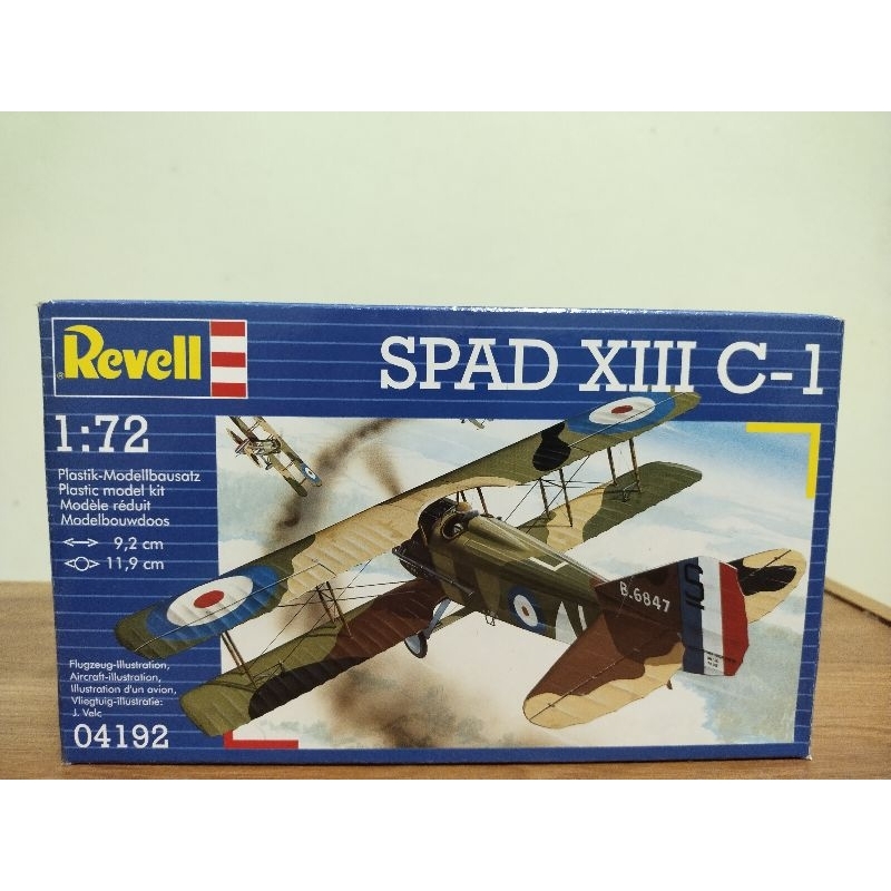 [READY STOCK] REVELL SPAD XIII C-1 1/72 SCALE 04192 | Shopee Malaysia