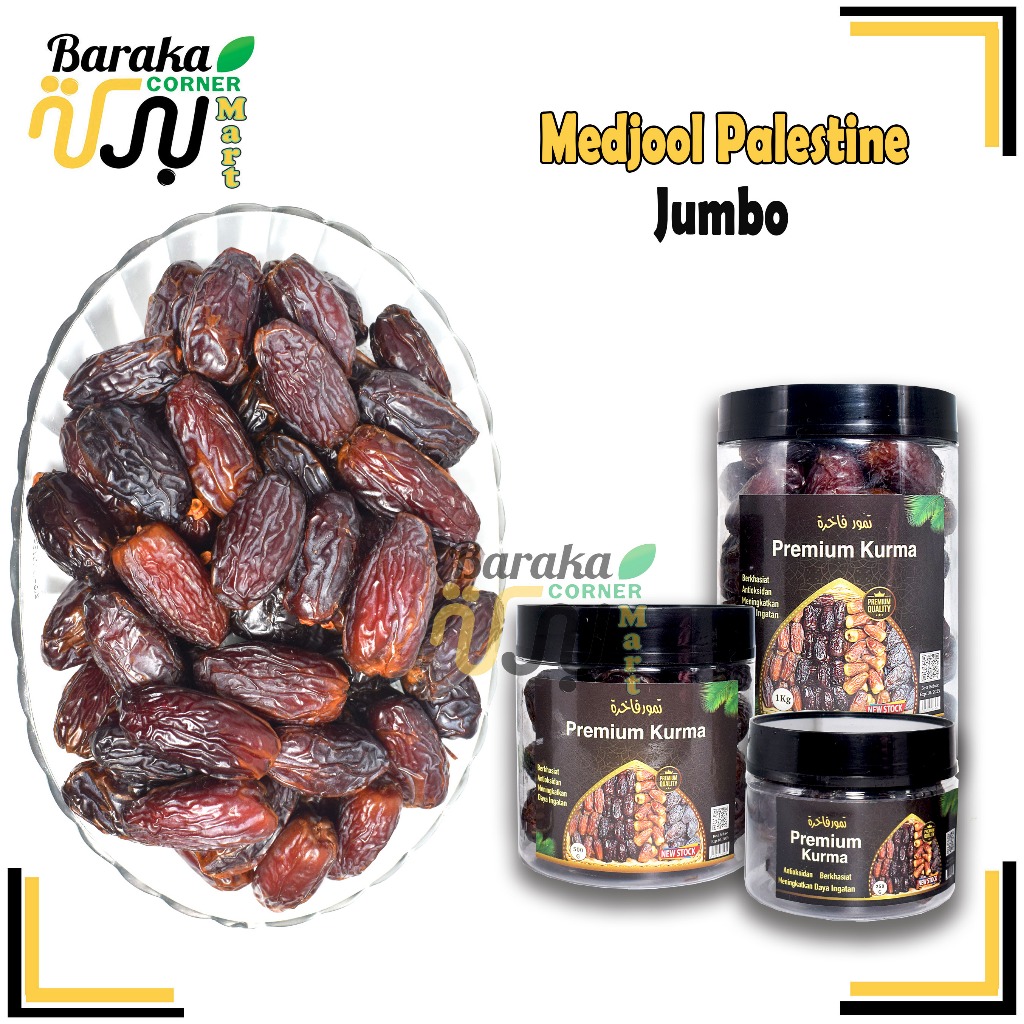 Kurma Medjool Palestine Jumbo Medjoul Dates Madinah Majdul New Stock ...
