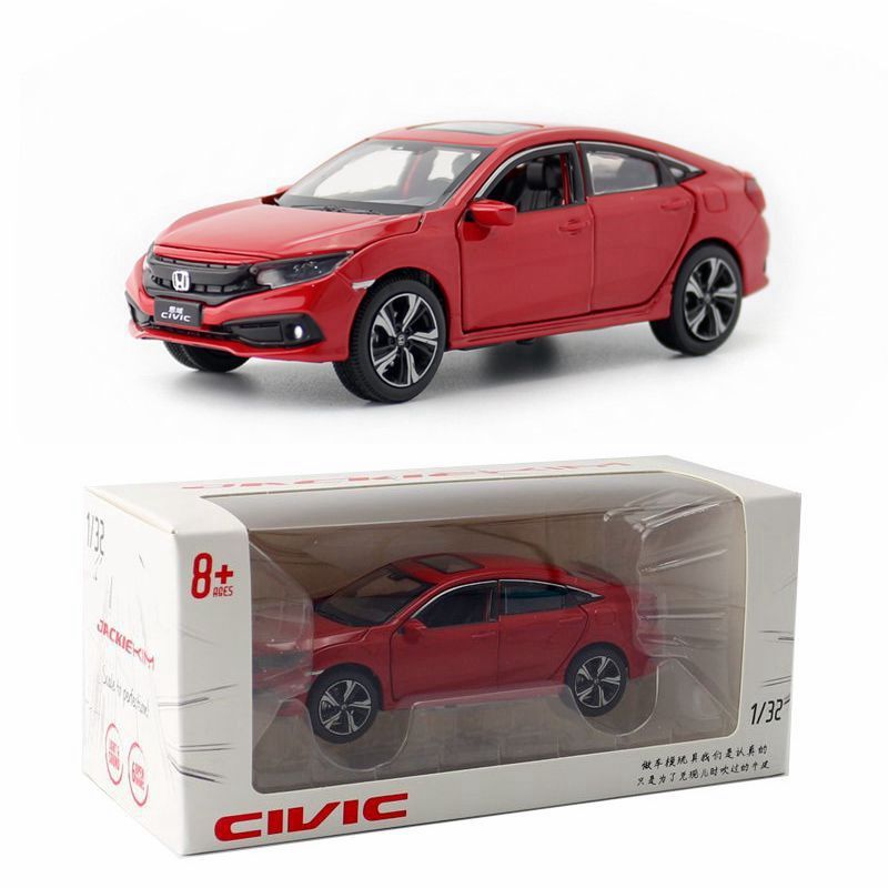 1:32 Honda Civic FC 10th gen sedan Model Diecast Toy Car JackieKim ...