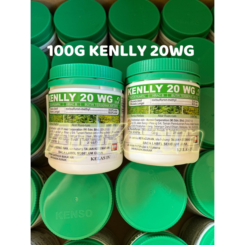 100gm KENLLY 20 WG (SAMA DENGAN RACUN ALLY, RIVAL & N-HANCE) | Shopee ...