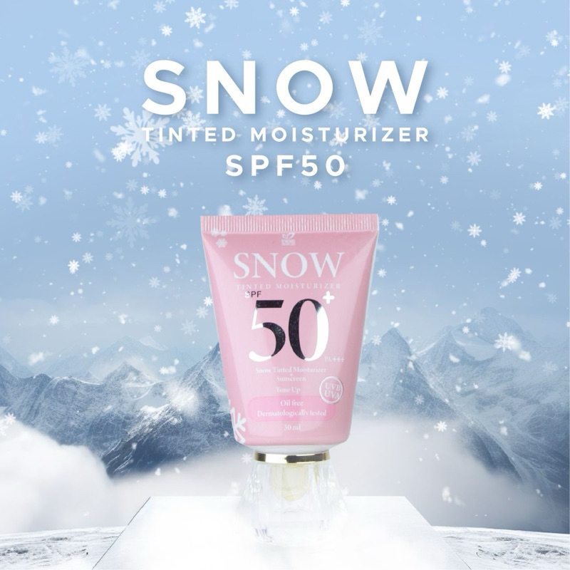 DHERBS Snow Tinted Moisturizer SPF 50 Murah | Shopee Malaysia