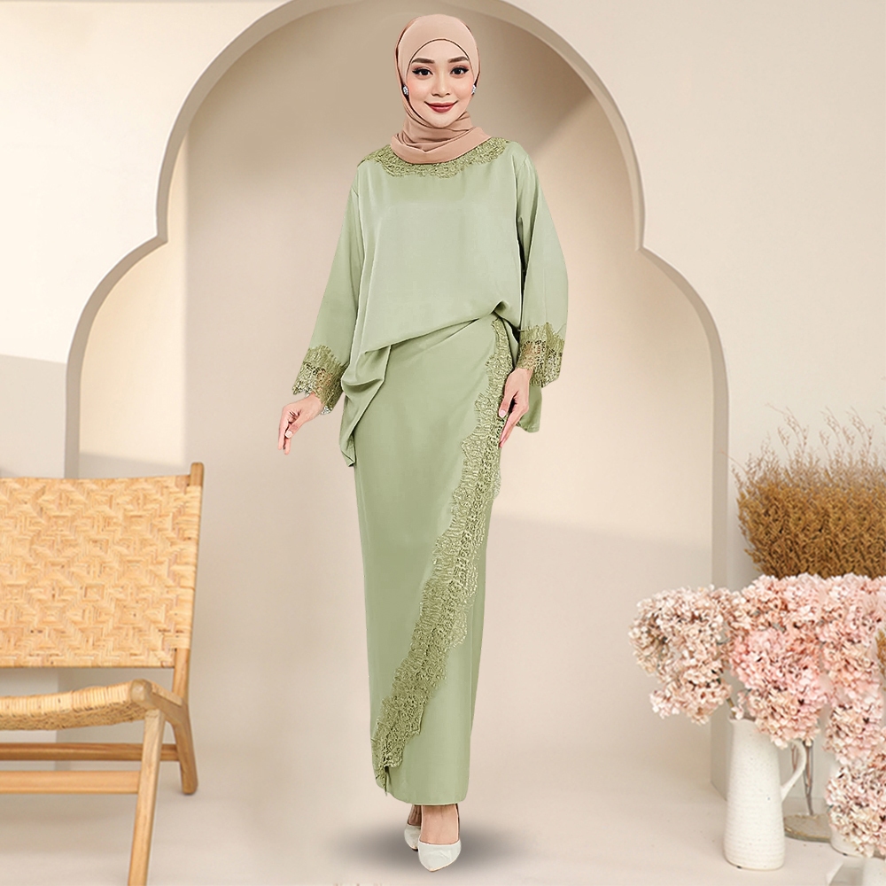 SHANA MINI KURUNG Baju Kurung Moden Ironless Kurung Satin Plain Premium ... SHANA MINI KURUNG Baju Kurung Moden Ironless Kurung Satin Plain Premium ...