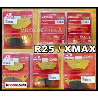 RCB GOLD DISC BRAKE PAD S2- D2 R25 / XMAX FRONT & REAR 100% ORIGINAL ...