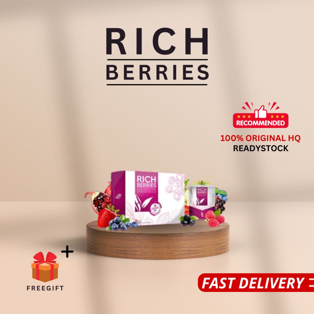 RICH BERRIES MIXED BERRIES [100% ORIGINAL DARI HQ] SUPPLEMENT BEAUTY ...