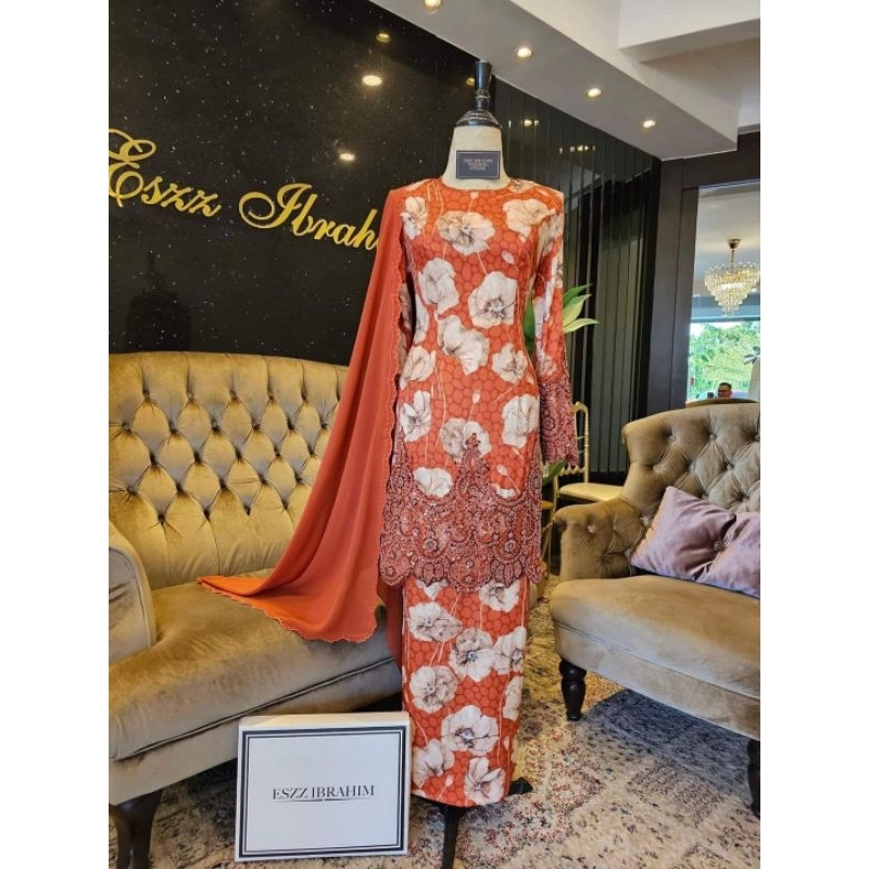 READY STOCK KAIN PASANG SATIN EMBOSS VIETNAM MURAH | Shopee Malaysia