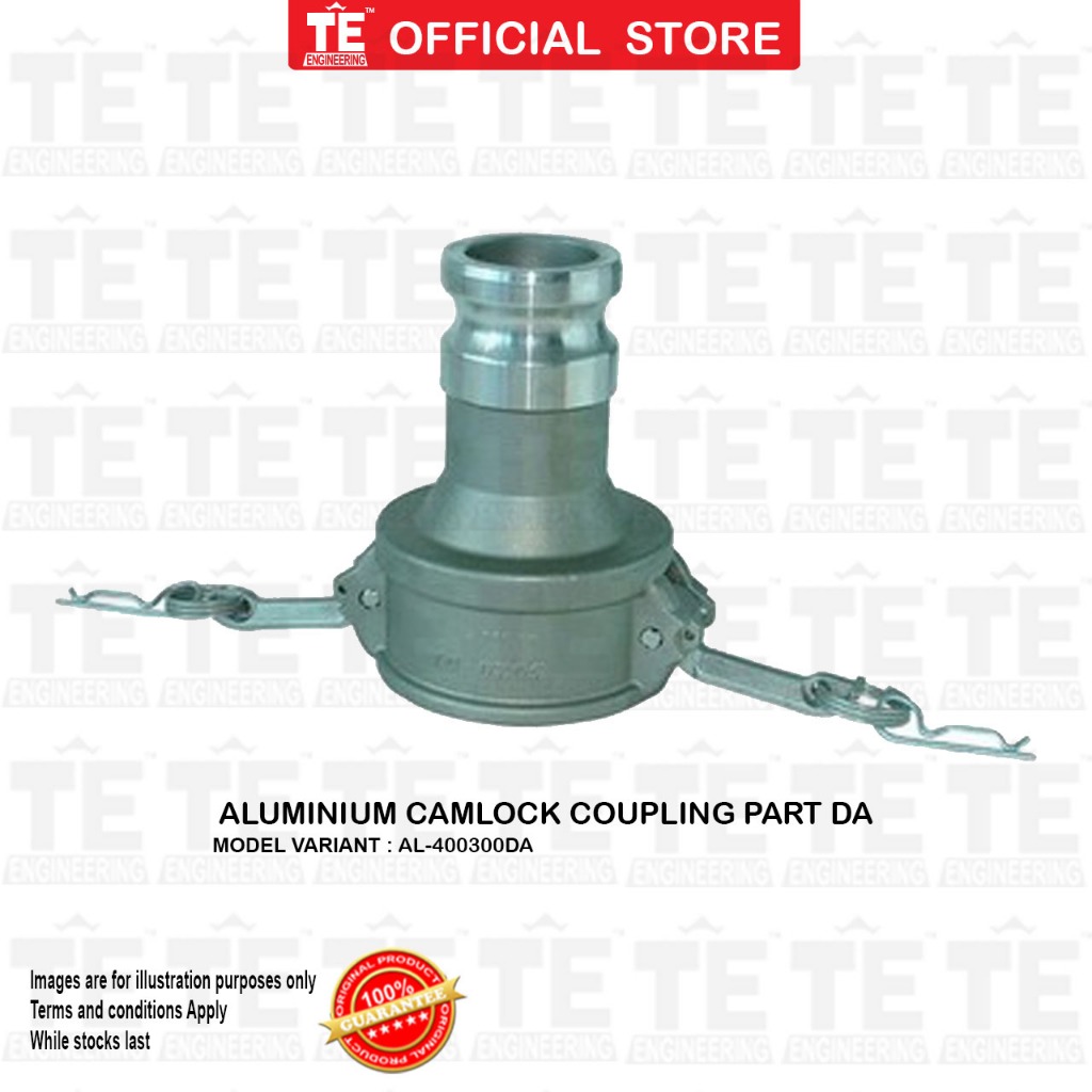 Aluminium Camlock Quick Coupling Part DA 4" x 3" | Shopee Malaysia