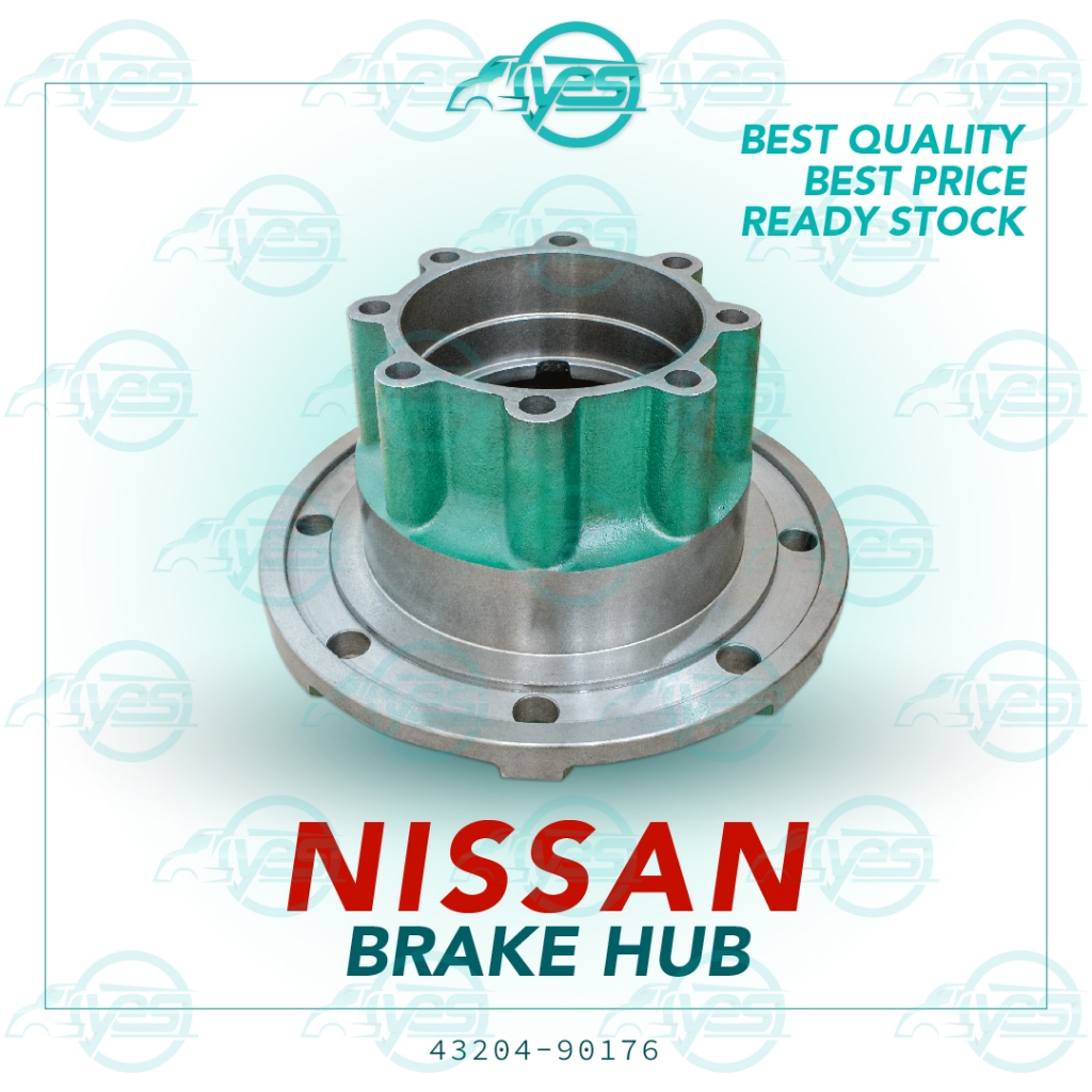 NISSAN CPB15 CW520 CW54 RR BRAKE HUB 8HX8H TRUCK LORRY WHEEL HUB 43204 ...