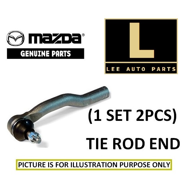 ORIGINAL MAZDA TIE ROD END (2PCS) MAZDA 2 DJ 3 BM 6 GG GH GJ GL CX5 KE ...